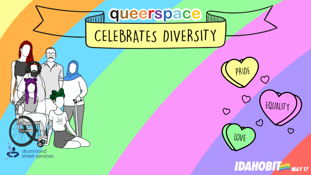 Zoom background - queerspace